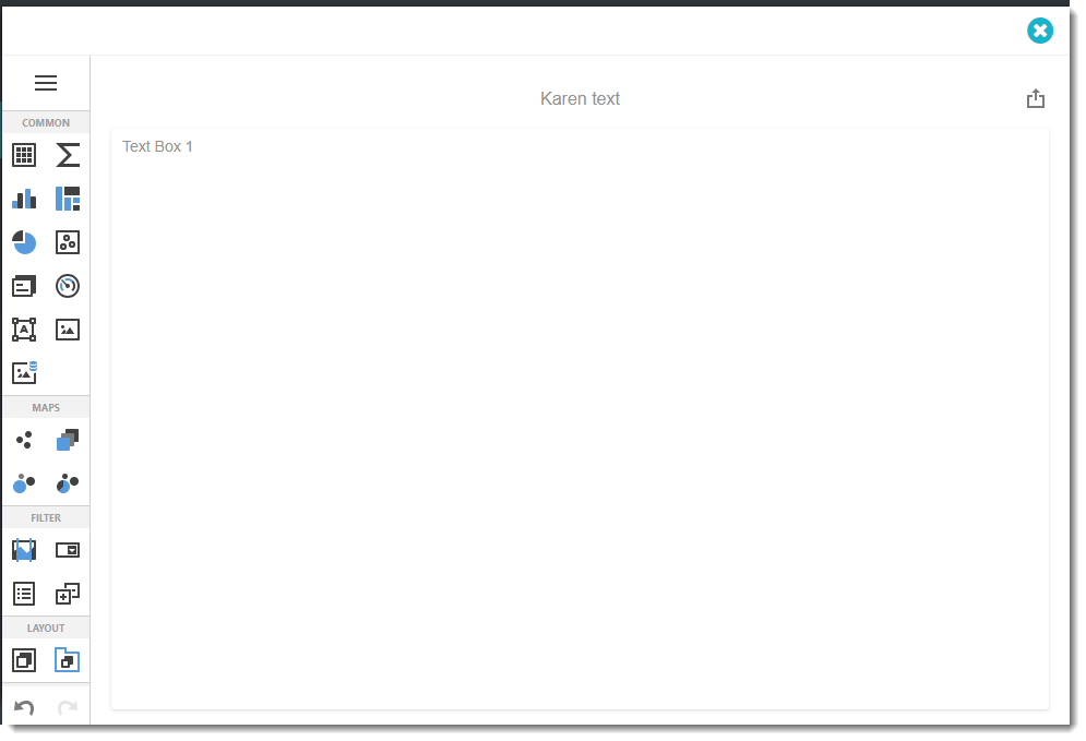 How Can I Create Text Box Visual In An Intellifront Bi Dashboard